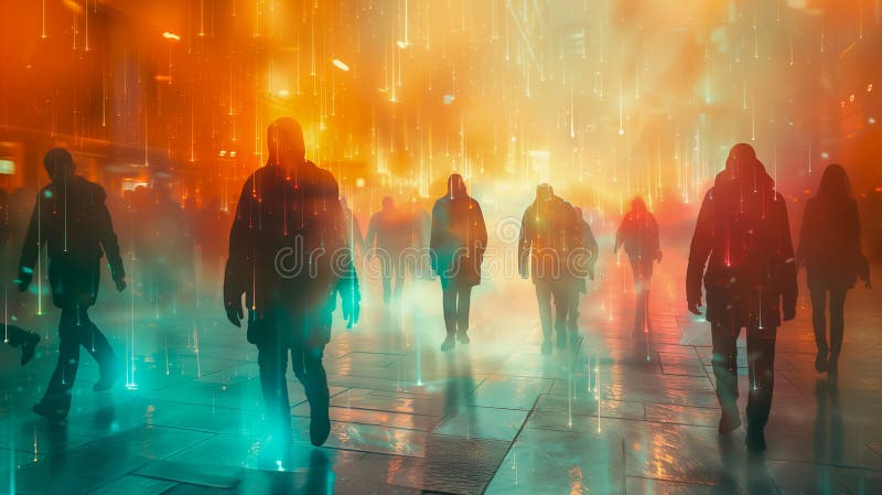 The Glowing Energy Beams Connecting Them Create a Striking Visual ...