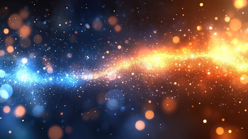 Glowing Energy Stream, Cosmic Backdrop, Digital Art, Website Design ...