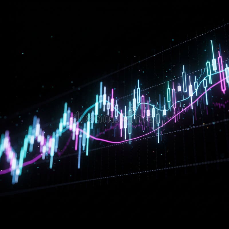 Glowing Financial Chart Stock Illustrations – 17,301 Glowing Financial ...
