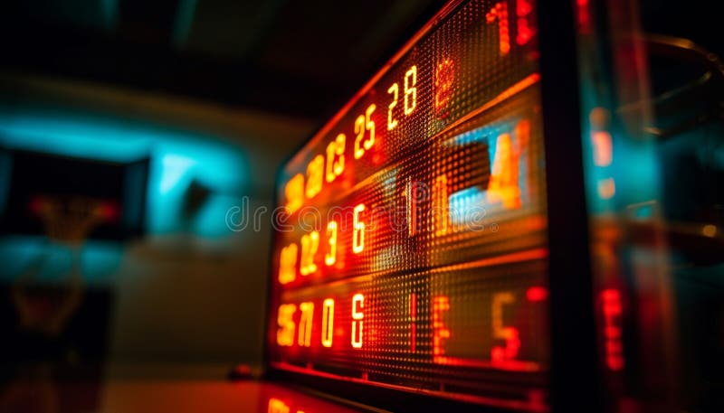 Glowing Financial Figures Show Success in Trading Generated by AI Stock ...