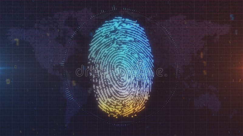 Fingerprint World Map Stock Illustrations – 347 Fingerprint World Map ...