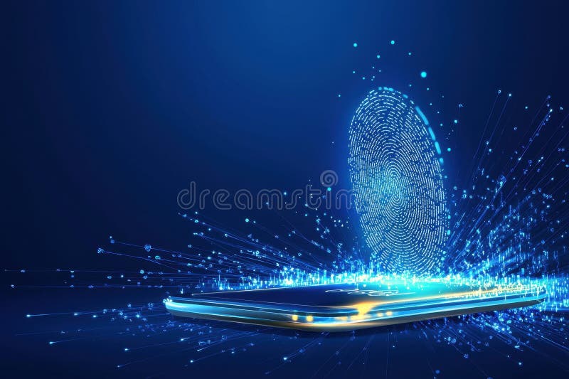 Glowing Fingerprint Scan for Mobile Payment Authentication with Dynamic ...