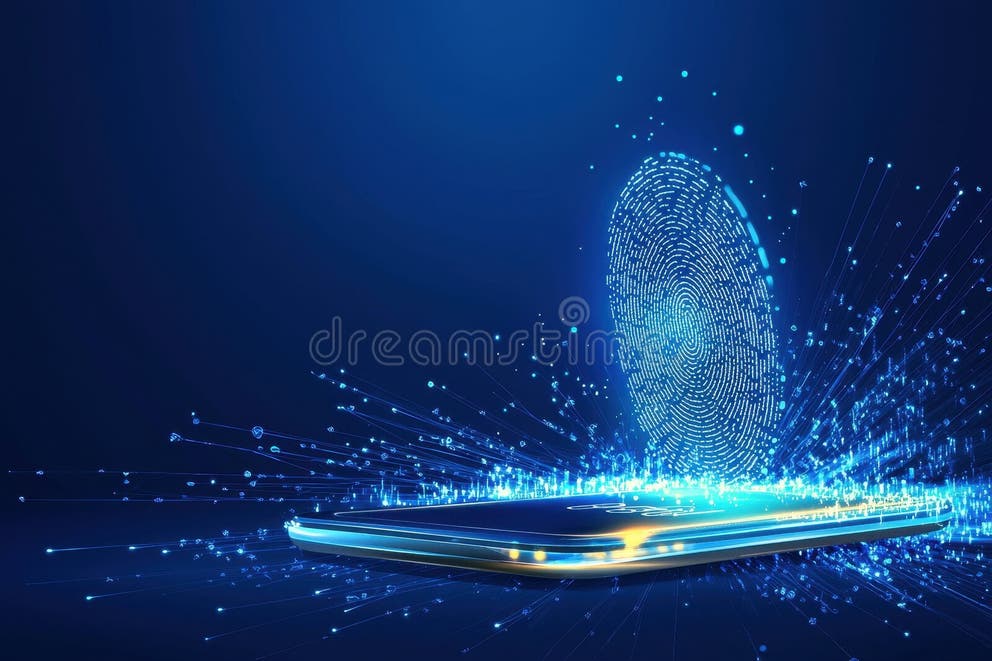 Glowing Fingerprint Scan for Mobile Payment Authentication with Dynamic ...
