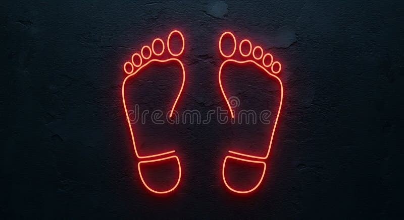 Glowing Footprints Stock Illustrations – 938 Glowing Footprints Stock ...