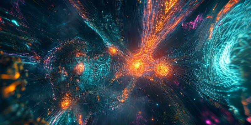 A Glowing Futuristic Representation of AI-powered Cybersecurity Defense, Featuring Cybernetic ...