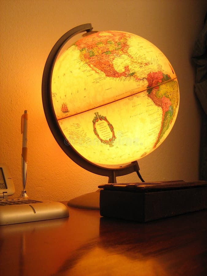 Glowing Globe Picture. Image: 6124881