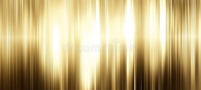 Glowing Gold Vertical Backdrop, Luxury Metallic Foil Stripes Texture ...
