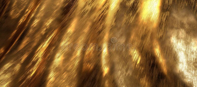 Glowing Gold Wave Texture Background Stock Illustration - Illustration ...