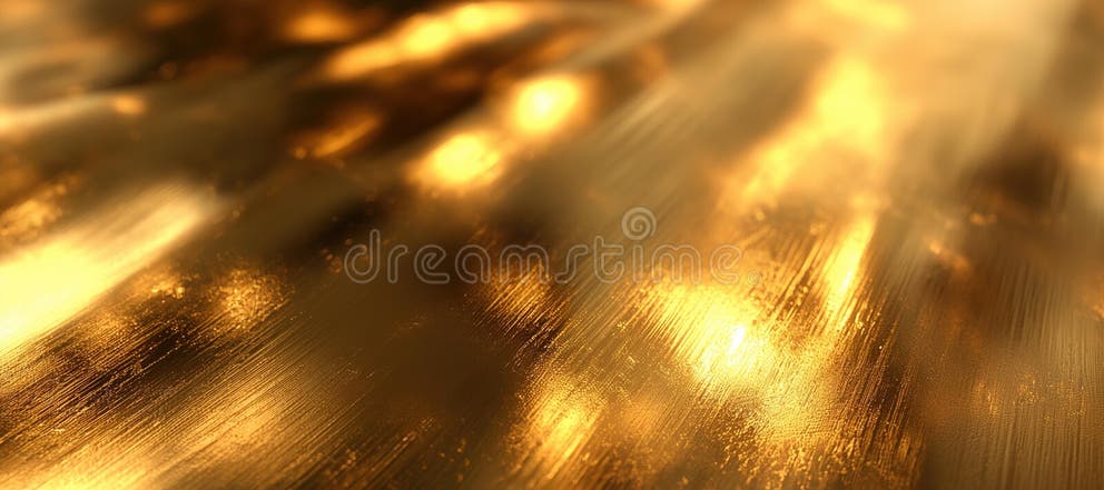 Glowing Gold Wave Texture Background Stock Illustration - Illustration ...