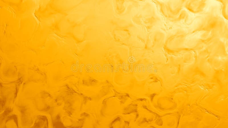 Glowing Golden Orange Organic Forms Texture Backdrop - Abstract 3D ...