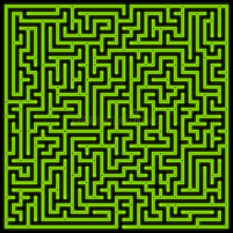 Maze stock illustration. Illustration of rendered, backdrop - 1766774