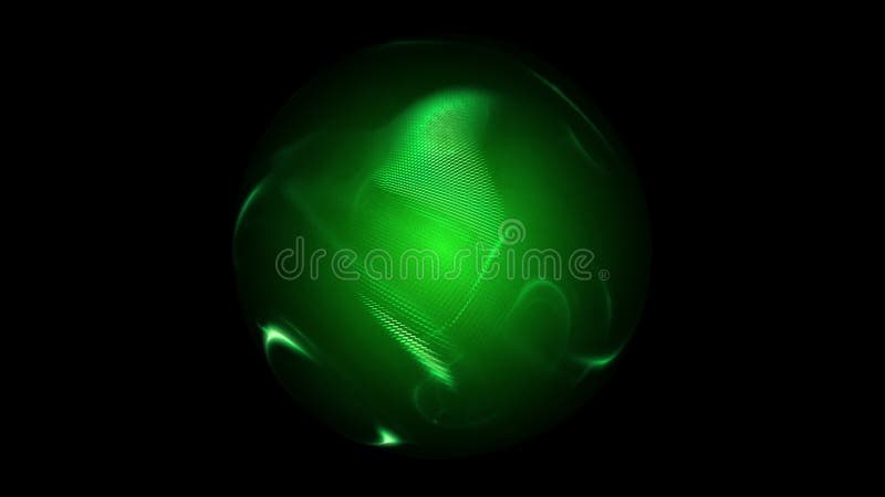 Glowing Green "Medical" Text with Electric Effects on a Black ...