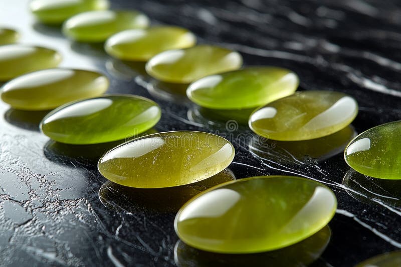Stones and Reflections in Water Stock Image - Image of landscape ...