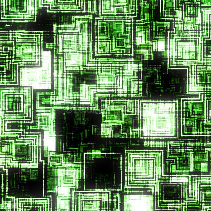 Glowing green surface stock illustration. Illustration of electricity ...