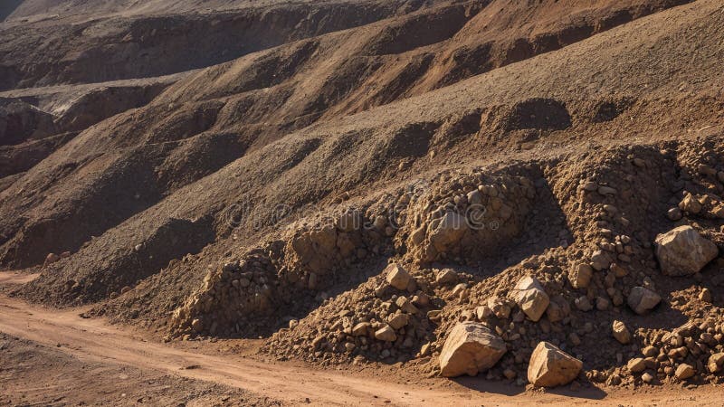 Glowing Green Uranium Ore Stack Mining Minerals Photo Stock ...
