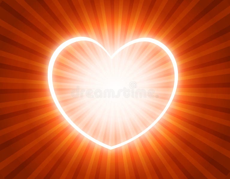 Glowing Heart Stock Illustrations – 99,594 Glowing Heart Stock ...