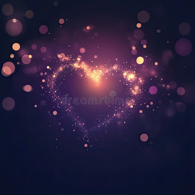 Glowing Heart Sparkle stock photo. Image of shine, design - 360599514