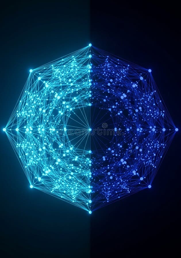 Glowing Hexagonal Structure Stock Illustrations – 9,658 Glowing ...
