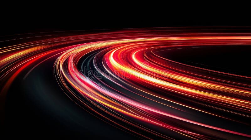 With Glowing, High-speed Light Effects and Movement, this Contemporary ...