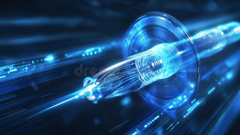 Futuristic Digital Needle stock image. Image of hightech - 324736329