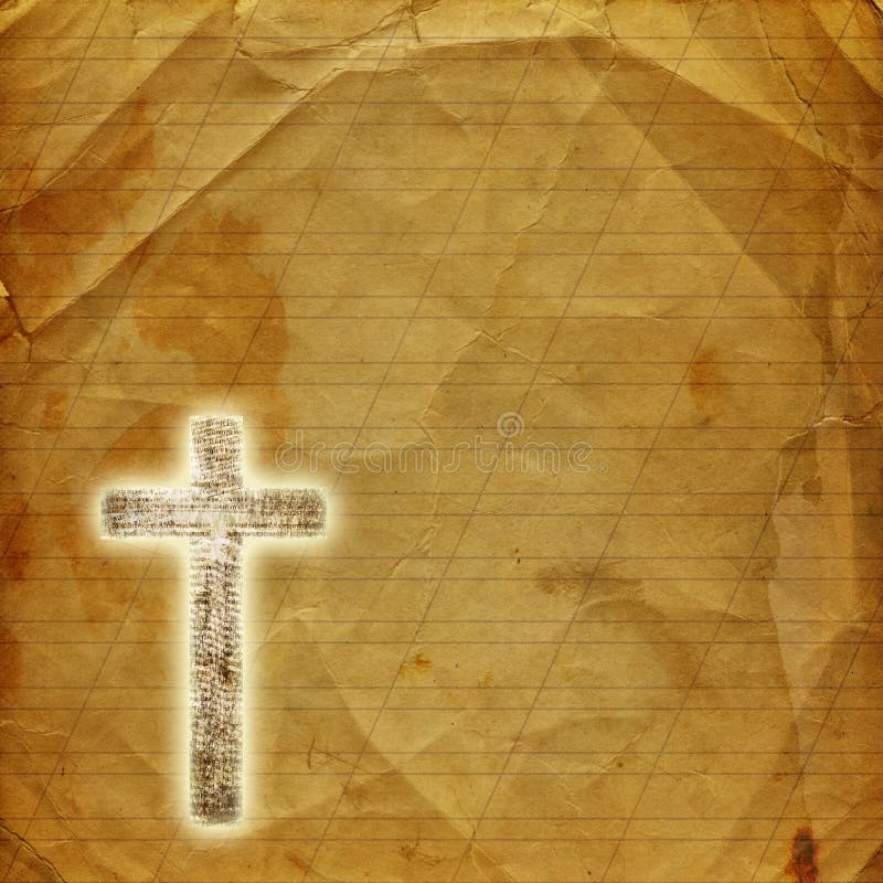Christian Cross Old Paper Parchment Stock Illustrations – 161 Christian ...