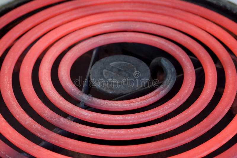 Glowing Hot Electric Range Oven Stock Photo - Image of oven, abstract ...