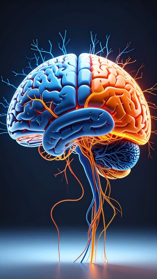 Glowing Human Brain Firing Stock Photos - Free & Royalty-Free Stock ...