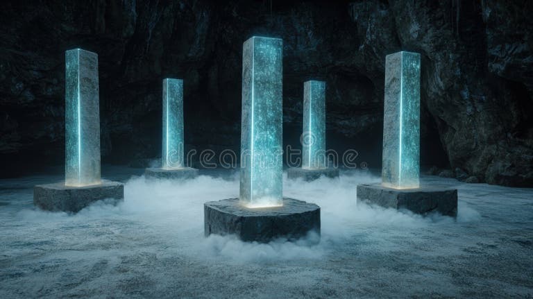 Ice Pillars Stock Illustrations – 256 Ice Pillars Stock Illustrations ...