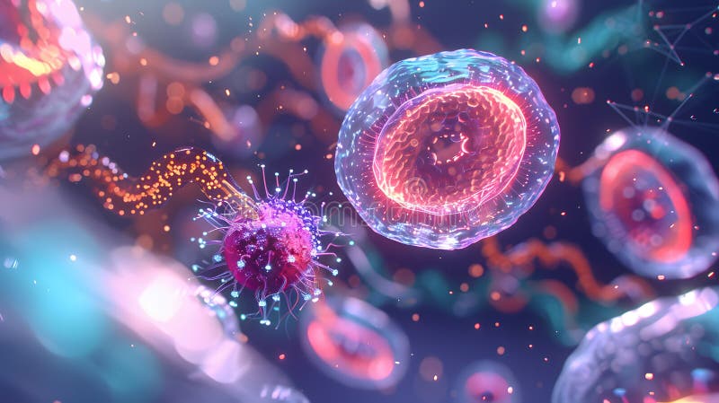 Glowingcell Stock Illustrations – 5 Glowingcell Stock Illustrations ...