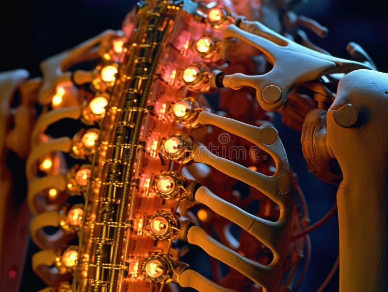 Cybernetic Spine Stock Illustrations – 13 Cybernetic Spine Stock ...