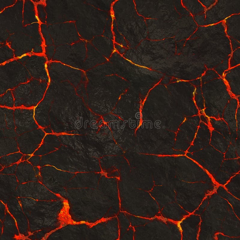 Glowing lava texture stock image. Image of erupt, orange - 48825465