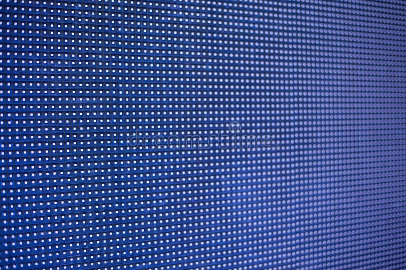 Glowing Led Panel. Abstract Blue Background. Stock Image - Image of ...