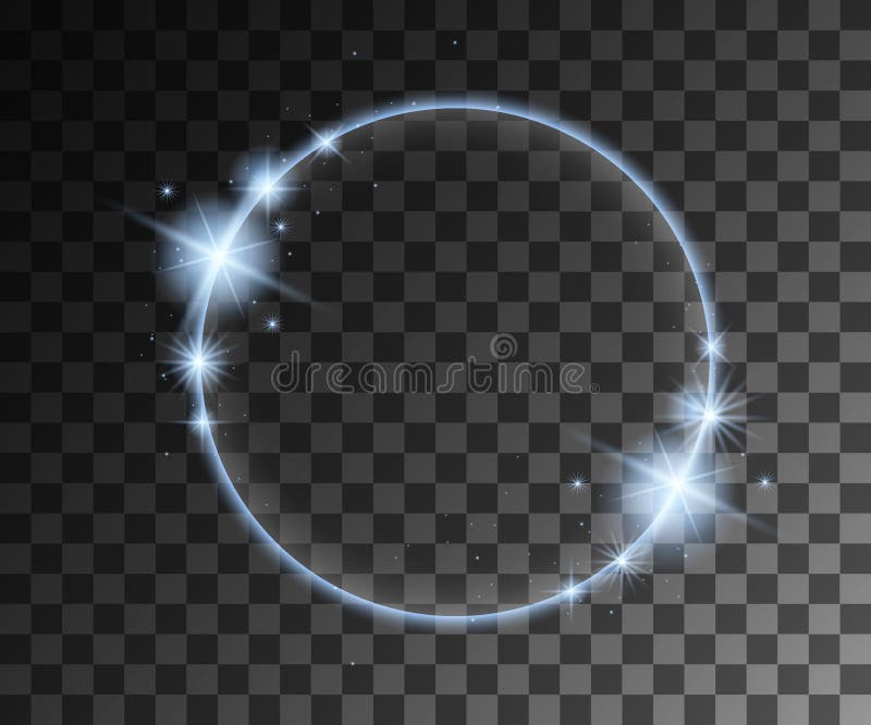 Glowing Light. Abstract Silver Effect. Gray Light Effects With ...