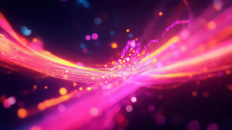 Dynamic Energy Light Flow Motion Loop Animated Stock Footage - Video of ...