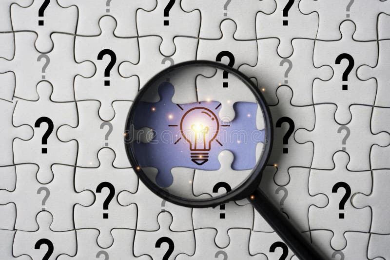 Question Thinking Puzzle Stock Illustrations – 2,003 Question Thinking ...