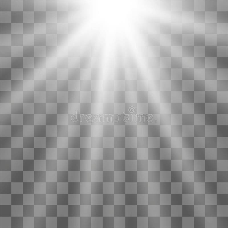 Set of Glowing Transparent Vector Light Effects, Explosion, Glitter ...