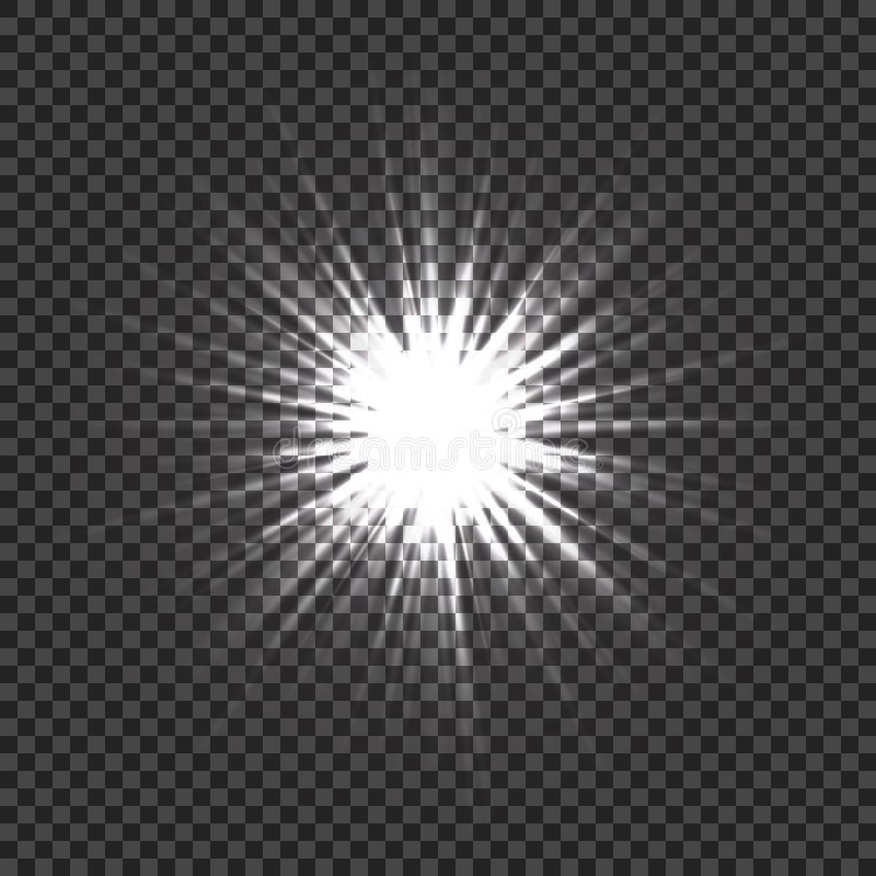 Glowing Light Effects with Transparency. Light Explosion with ...