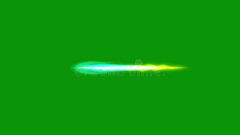 Glowing Light Rays Motion Graphics with Green Screen Background Stock ...