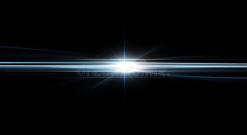 Glowing Light Rays and Lines are Present in this Futuristic Cg ...