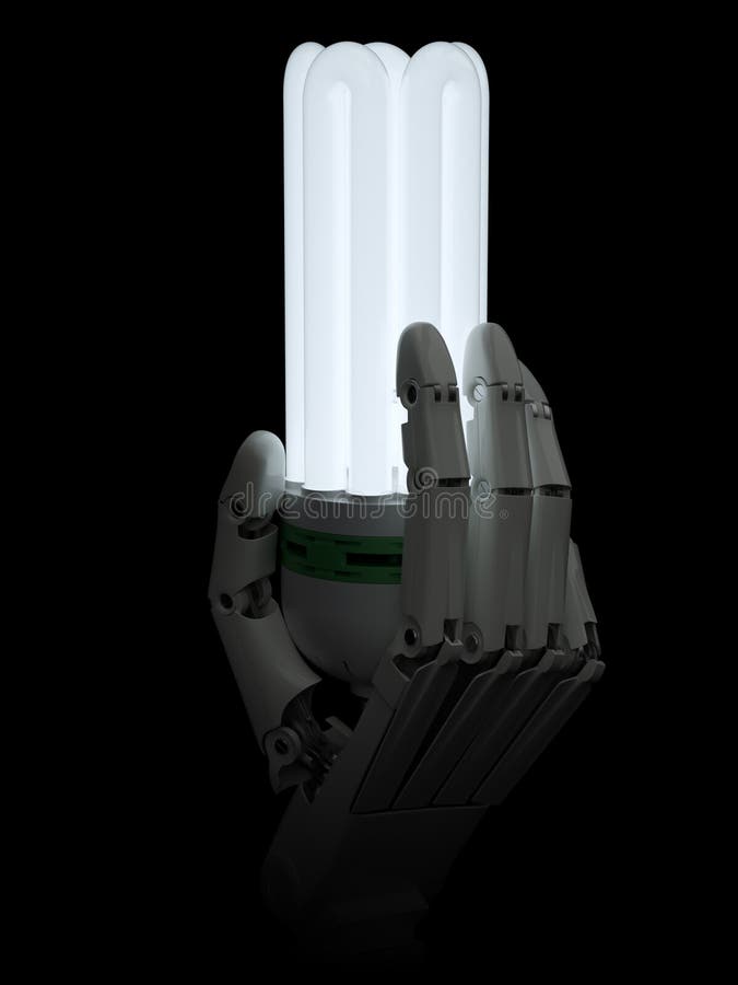 105 Light Bulb Robot Hand Stock Photos - Free & Royalty-Free Stock ...