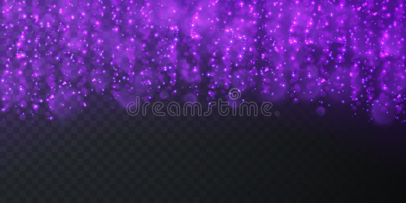 Glowing Lights Effect on Transparent Bakground. Abstract Flare Light ...