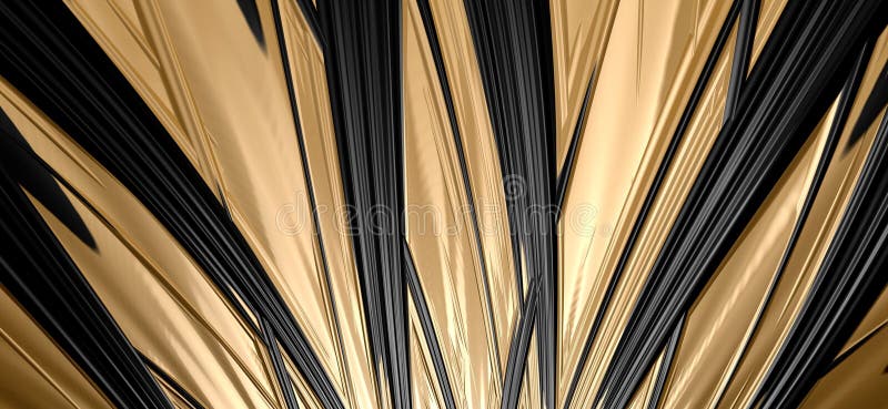 Glowing Luxury Liquid Texture in Gold and Black. Color Flowing, Mix ...