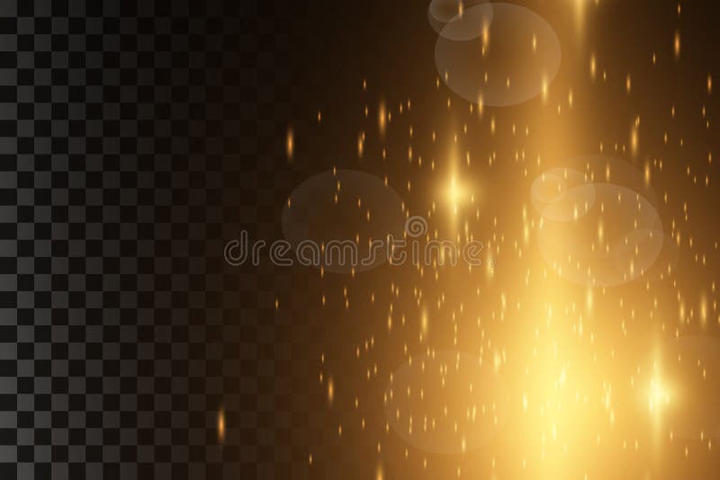 Glowing Magic Light Effect and Long Trails Fire Motion, Vector Art and ...