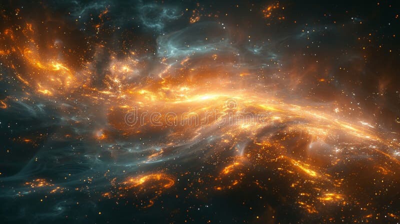 A Glowing Map Depicting the Overlapping Paths of the Physical and ...