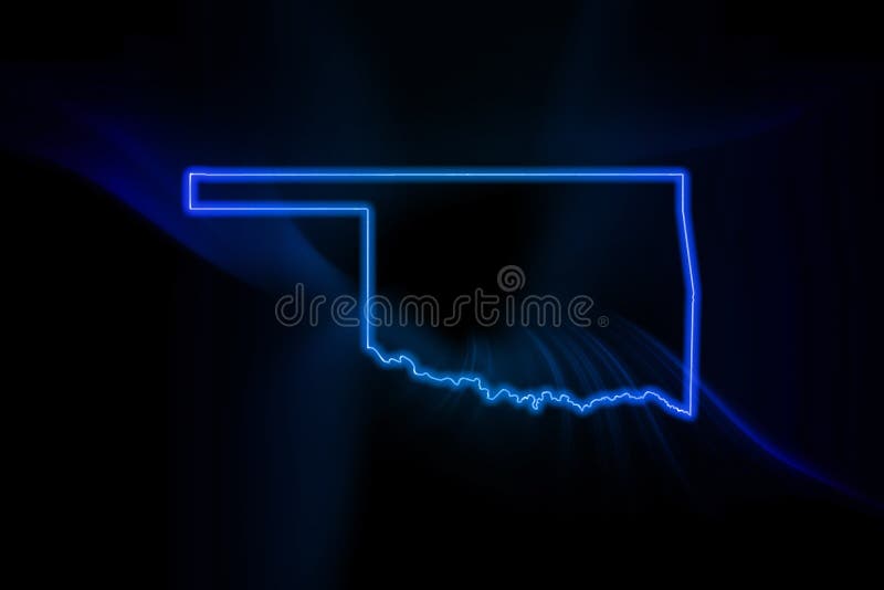 Oklahoma Blue Outline Stock Illustrations – 186 Oklahoma Blue Outline ...