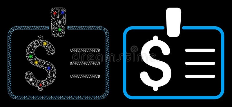 Glowing Mesh 2D Dollar Badge Icon with Flash Spots Stock Vector ... Glowing Mesh 2D Dollar Badge Icon with Flash Spots Stock Vector ...