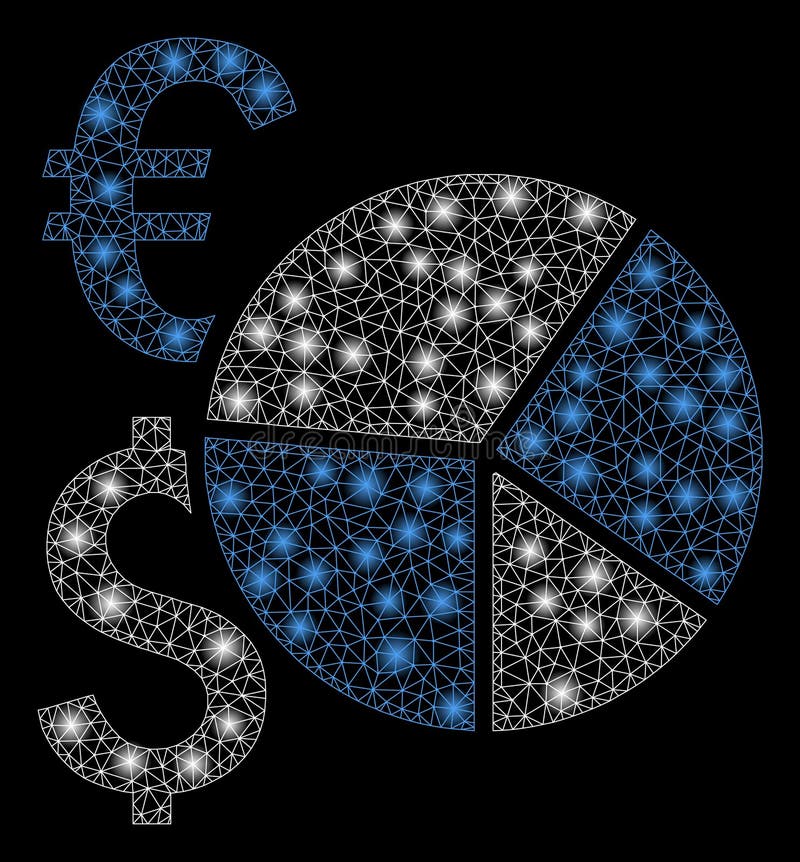 Glowing Mesh Network Financial Pie Chart with Flash Spots Stock Vector ... Glowing Mesh Network Financial Pie Chart with Flash Spots Stock Vector ...