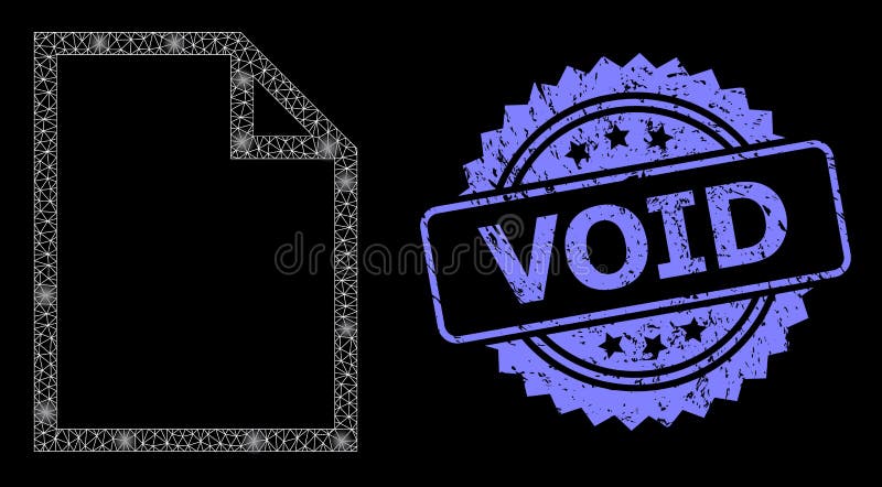 Grunge VOID Scratched Watermarks Stock Vector - Illustration of ...