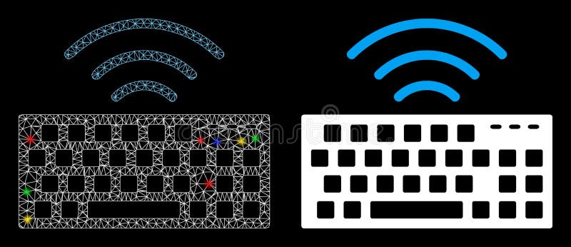 Wireframe Keyboard Stock Illustrations – 1,020 Wireframe Keyboard Stock ...