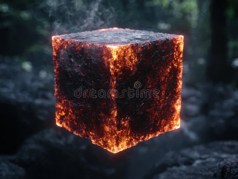 Lava Cubes Wallpaper Lava Cube By Kernazhytskaya On DeviantArt